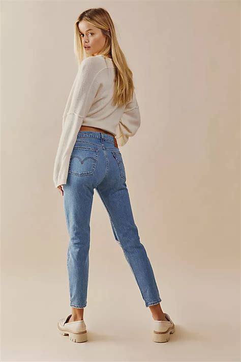 Levis Wedgie Icon High Rise Jeans Free People