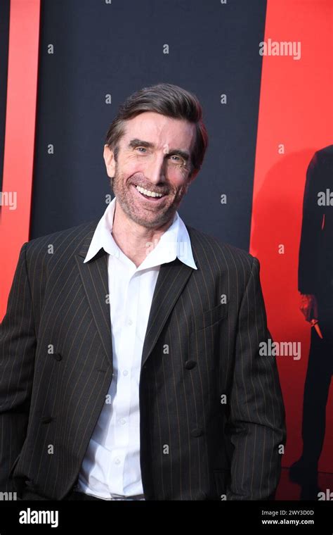 Los Angeles California Usa 3rd April 2024 Actor Sharlto Copley
