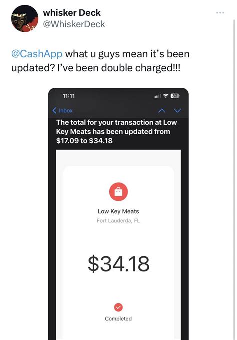 Cash App Issue With Double Or Duplicate Charges Acknowledged