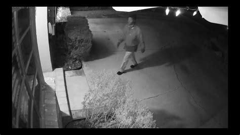 Burglary Suspect Caught On Camera Youtube