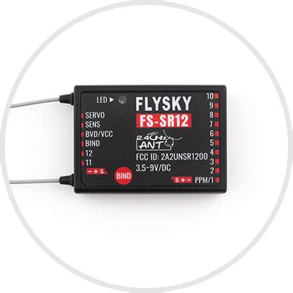 SR12 SPECIFICATIONS | Flysky