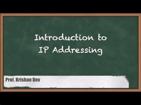 Introduction To IP Addressing Data Link Layer Computer Networks