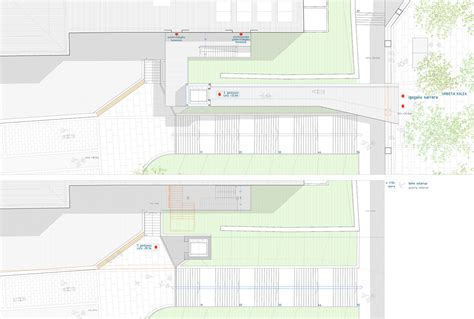 Vaumms Elevator And Bridge Connects Two Neighbourhoods