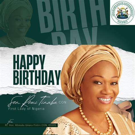 Gov Fintiri Celebrates First Lady Remi Tinubu At 65 Adamawa State