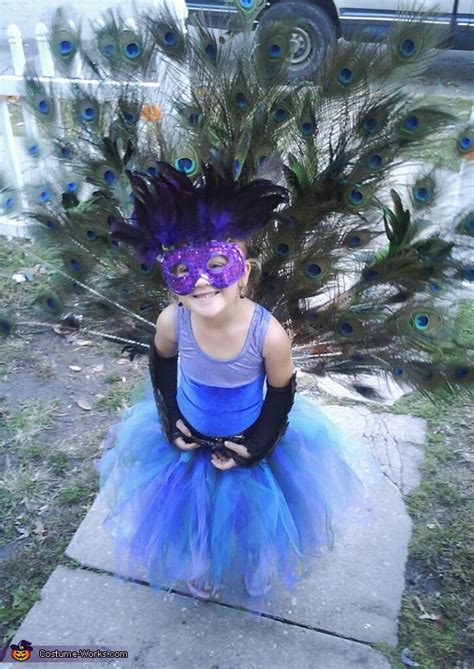 Awesome Homemade Peacock Costume For Girls