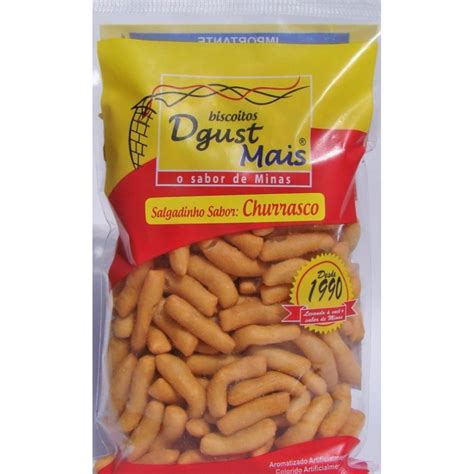 Salgadinho Sabor Churrasco Biscoitos DGustMais