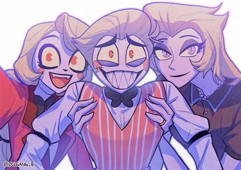 Charlie Morningstar Lucifer Morningstar And Lilith Hazbin Hotel