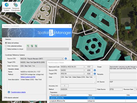 Spatial Manager For Autocad Coordinate Management