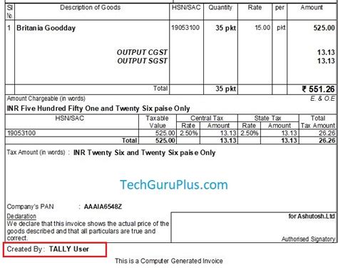 Tally Prime Invoice Format In Excel at Morris Rios blog