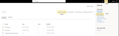 getting 403 forbidden while trying to get siteusage such as page and