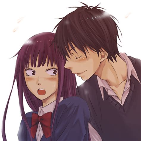 Kuronuma Sawako And Kazehaya Shouta Kimi Ni Todoke Drawn By Akenoko