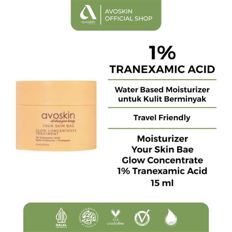 Promo Avoskin Your Skin Bae Glow Concentrate Treatment 1 Tranexamic