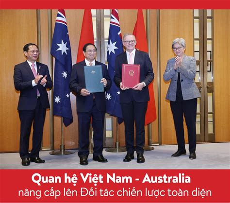 Quan Hệ Việt Nam Australia Nâng Cấp Lên Đối Tác Chiến Lược Toàn Diện