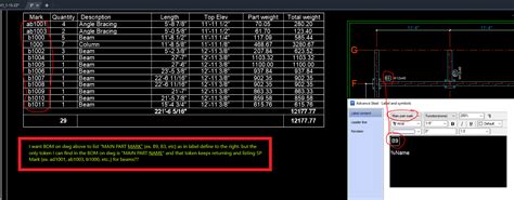 Solved Add Bom On Dwg Token Choices Autodesk Community