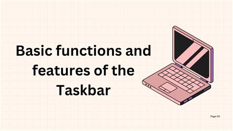 Basic Functions And Features Of The Taskbar Basic Computer Knowledge