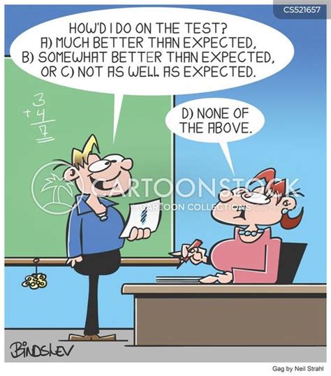 Multiple Choice Cartoons And Comics Funny Pictures From CartoonStock