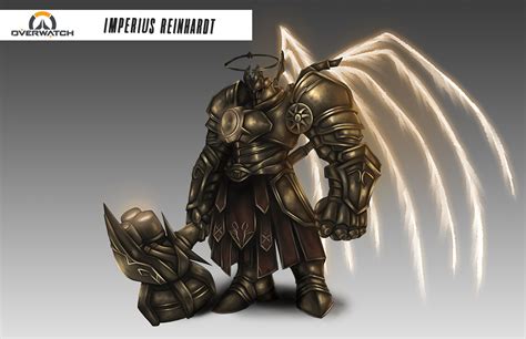 Artstation Imperius Reinhardt Alexis Bierschbach Overwatch Hero
