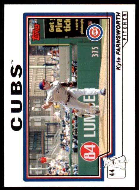 2004 Topps Kyle Farnsworth Chicago Cubs 232 Eur 193 Picclick Fr