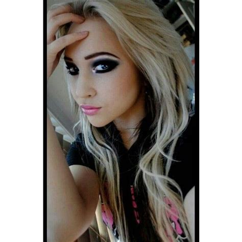 0 Diesel Punk Dark Hair Blonde Hair Suicide Girls Dark Eyebrows