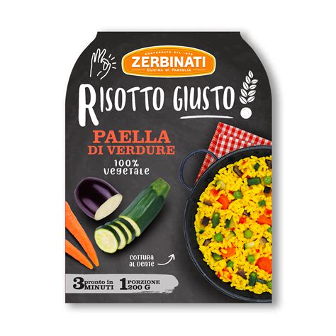 Paella Di Verdure 200g Zerbinati