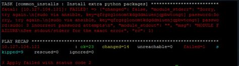 Ansible Sudo Password Not Being Passed To Deploy Commcare Hq Code