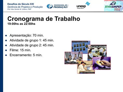 Gerenciamento de Projetos e Engenharia de Produção Desafios do Século