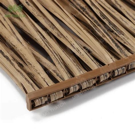 2024 New Gazebo Tiki Thatch Roof Plastic Synthetic Artificial Thatch