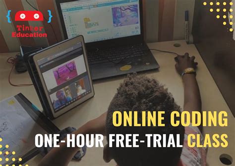 One Hour Free Trial Online Coding Class Tinker Education