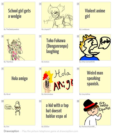 School Girl Gets A Wedgie Drawception