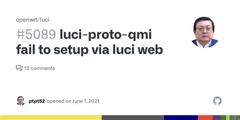 Luci Proto Qmi Fail To Setup Via Luci Web Issue 5089 Openwrt Luci GitHub