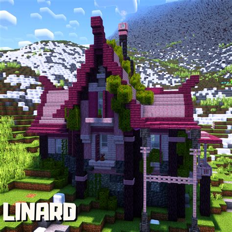 I Built A Fantasy House With The New Cherry Blossom Tree R