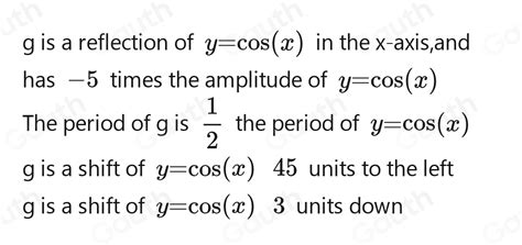 Solved Question 2 4 Points Describe The Transformations From The