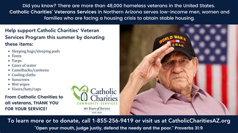 Catholic Charities Veteran Services Northern Az The Catholic Sun