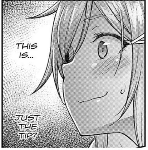 Mono This Is Just The Tip 1girl Blush Close Up Face Face