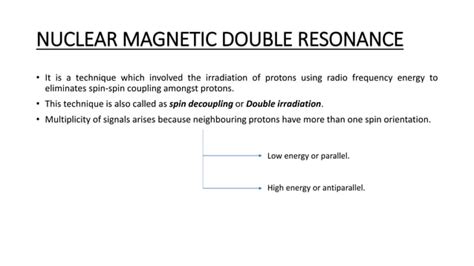 Spin Spin Coupling And Decoupling Pptx