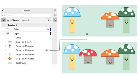 Coreldraw Ayuda Ocultar Y Mostrar Objetos