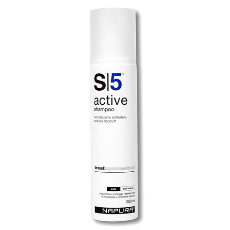 Napura S Active Shampoo Normalizzante Antiforfora Cute Sensibile
