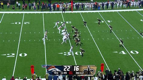 Denver Broncos Tight End Caleb Lohner Finds Opening In Zone Coverage On