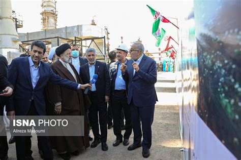 ایسنا افتتاح فاز دو پالایشگاه آبادان با حضور رییس جمهوری