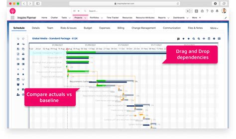 Inspire Planner Salesforce Project Management App