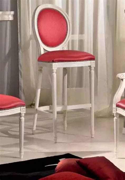 Jvmoebel Barhocker Barstuhl Polsterstuhl Rosa Stuhl Klassischer