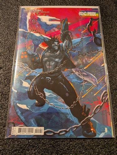 Crush And Lobo 1 125 Dc Pride Cardstock Variant Cover Dc Comics 2021