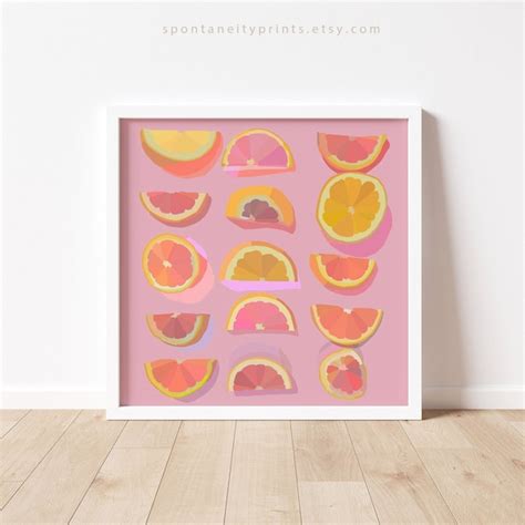 Square Quirky Art Print Etsy