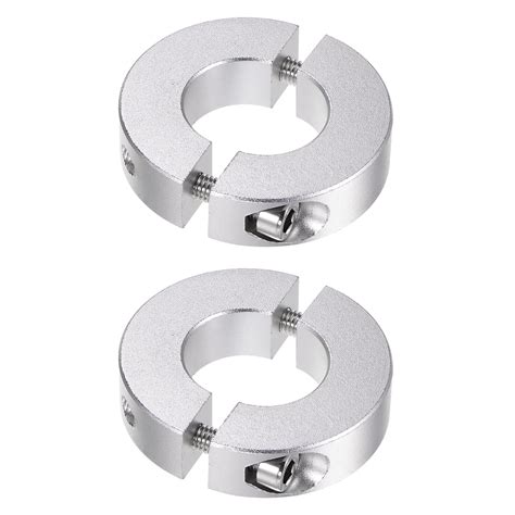 Uxcell Double Split Shaft Collar 22mm Bore Clamp On Collars 45mm Od