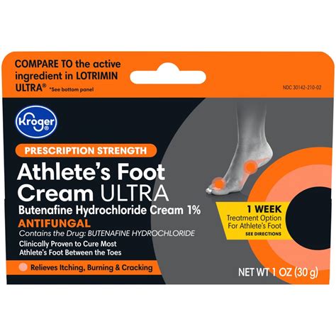 Kroger® Prescription Strength Ultimate Althletes Foot Antifungal Cream