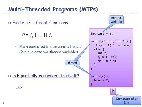 Ppt Regression Verification For Multi Threaded Programs Powerpoint