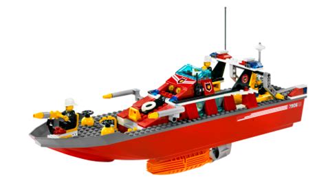 Firefighter Boat Lego