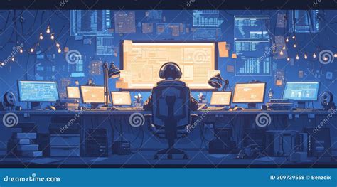 digital technology software development concept coding programmer