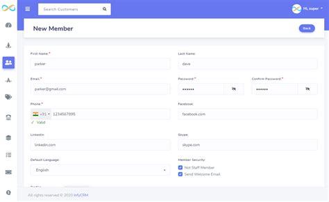 Powerful Laravel Crm For Sales Tasks Clients And Invoice Management By