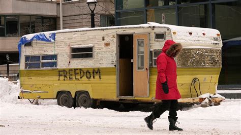 Canada Freedom Convoy Nearly 200 Arrested As Ottawa Police Push New